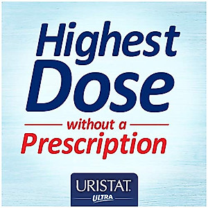 Uristat Ultra UTI Pain Relief Tablets, Fast Urinary Tract Infection Relief of Urinary Pain, Burning, Urgency, Maximum Strength, Cranberry Flavored Coating, 30 Tablets