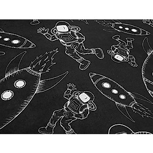 Outer Space Changing Pad Cover by Jaxson's World (Astronauts)