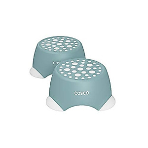 COSCO Kids One-Step Step Stool, 2 Pack, Blue