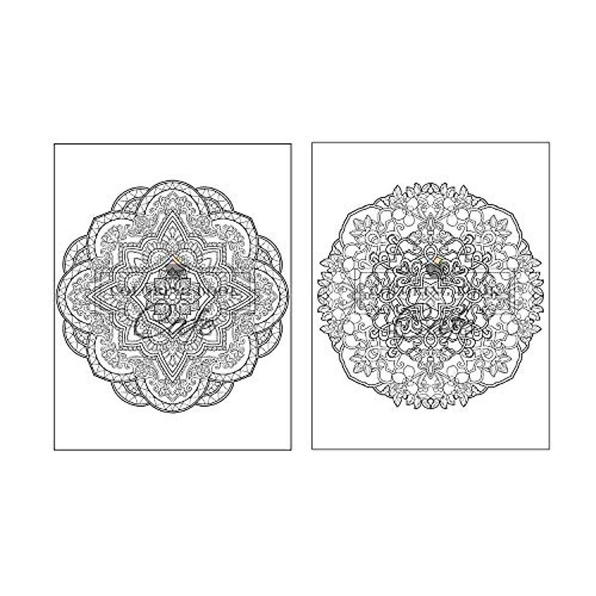 125 Mandalas: An Adult Coloring Book Featuring 125 of the World’s Most Beautiful Mandalas for Stress Relief and Relaxation (Mandala Coloring Books)