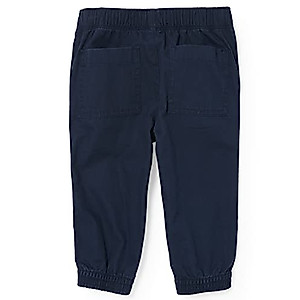The Children's Place baby boys and Toddler Jogger 2-pack Pants, Flax/Tidal 2 Pack, 4T US