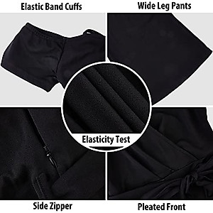 Women's Jumpsuit Elegant Sexy V Neck off Shoulder High Waisted Flared Pants Casual Rompers Party Clubwear with Belt Black 2XL