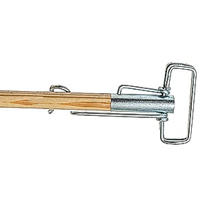 Genuine Joe Metal Sure Grip Mop Handle, 60"