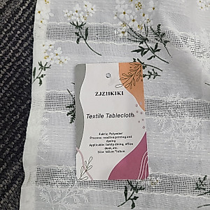 ZJZIIKIKI Textile tablecloths, Elevate Your Dining Experience with Elegance