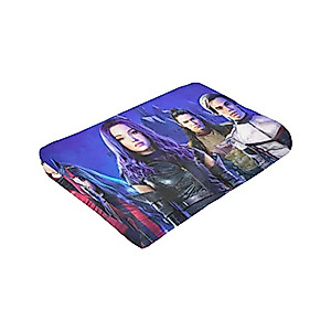 NoogYent Retro Flannel Fleece Blanket Super Soft, Comfortable and Warm, Lightweight Blanket Household Micro-Fleece Blanket, 10842, 60Inx50In