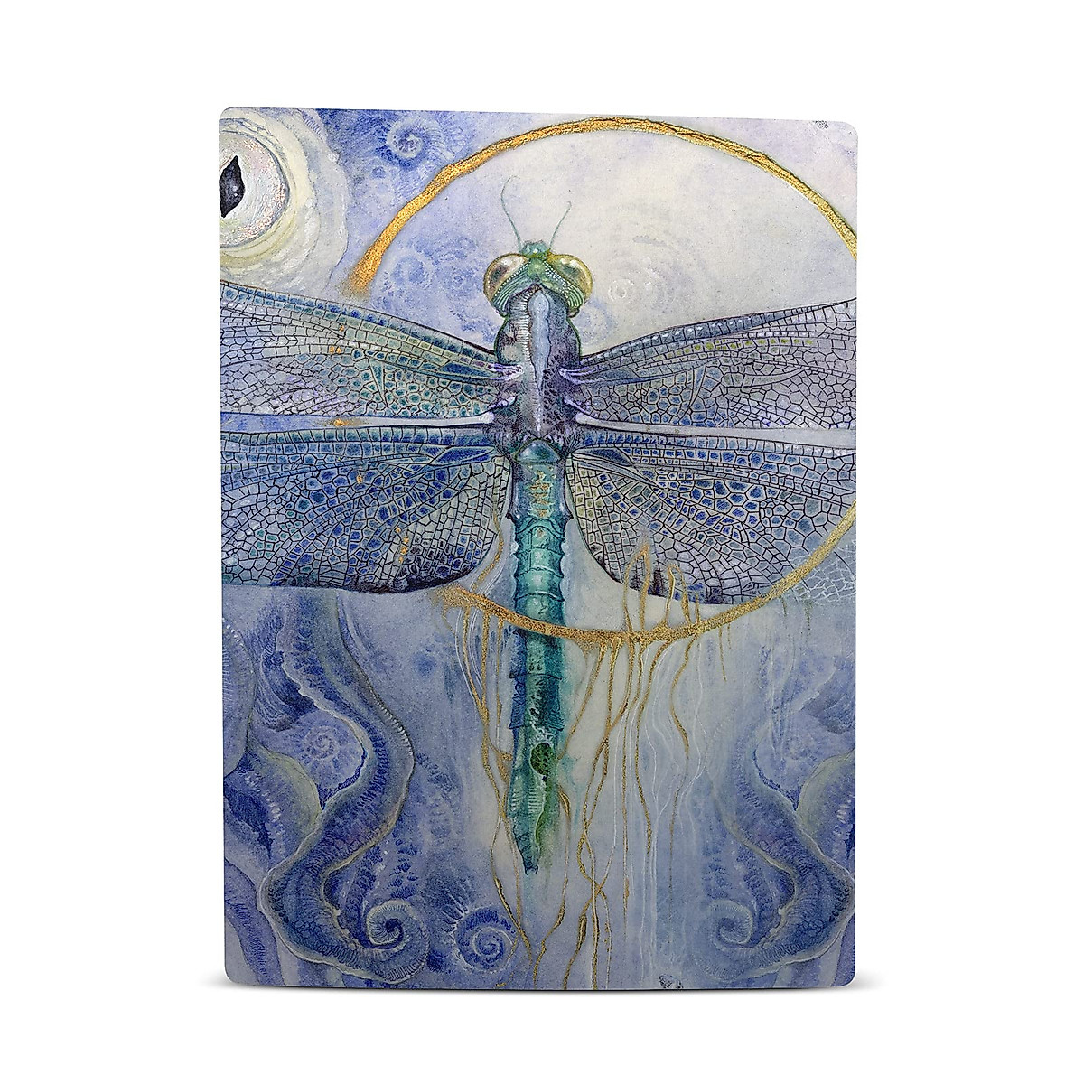 Head Case Designs Officially Licensed Stephanie Law Dragonfly Art Mix Vinyl Faceplate Sticker Gaming Skin Decal Compatible With Sony PlayStation 5 PS5 Digital Edition Console and DualSense Controller
