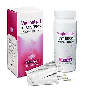 Karagas Vaginal pH Test Strips(50 Strips),PH Balance Test Strips for Women,Vaginal Health Monitoring,Measures Acidity Alkalinity and pH Balance,Sealed Package-50 Strips Value Pack