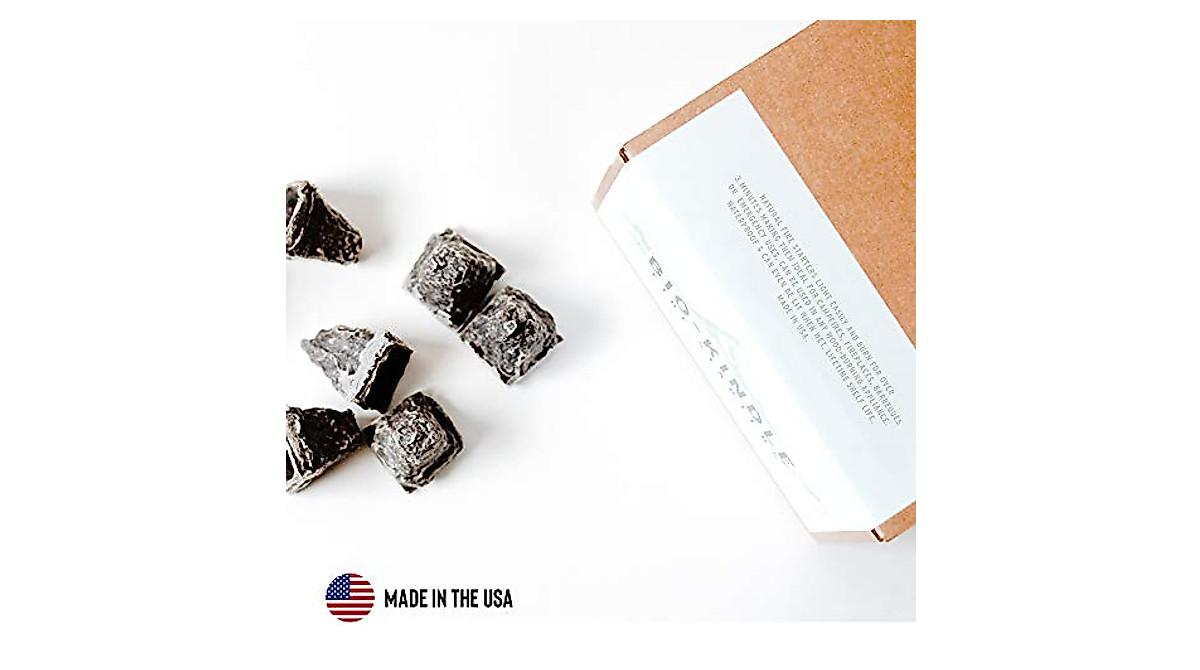 Bio-Kindle Firestarter Cubes - Waterproof & Eco-Friendly