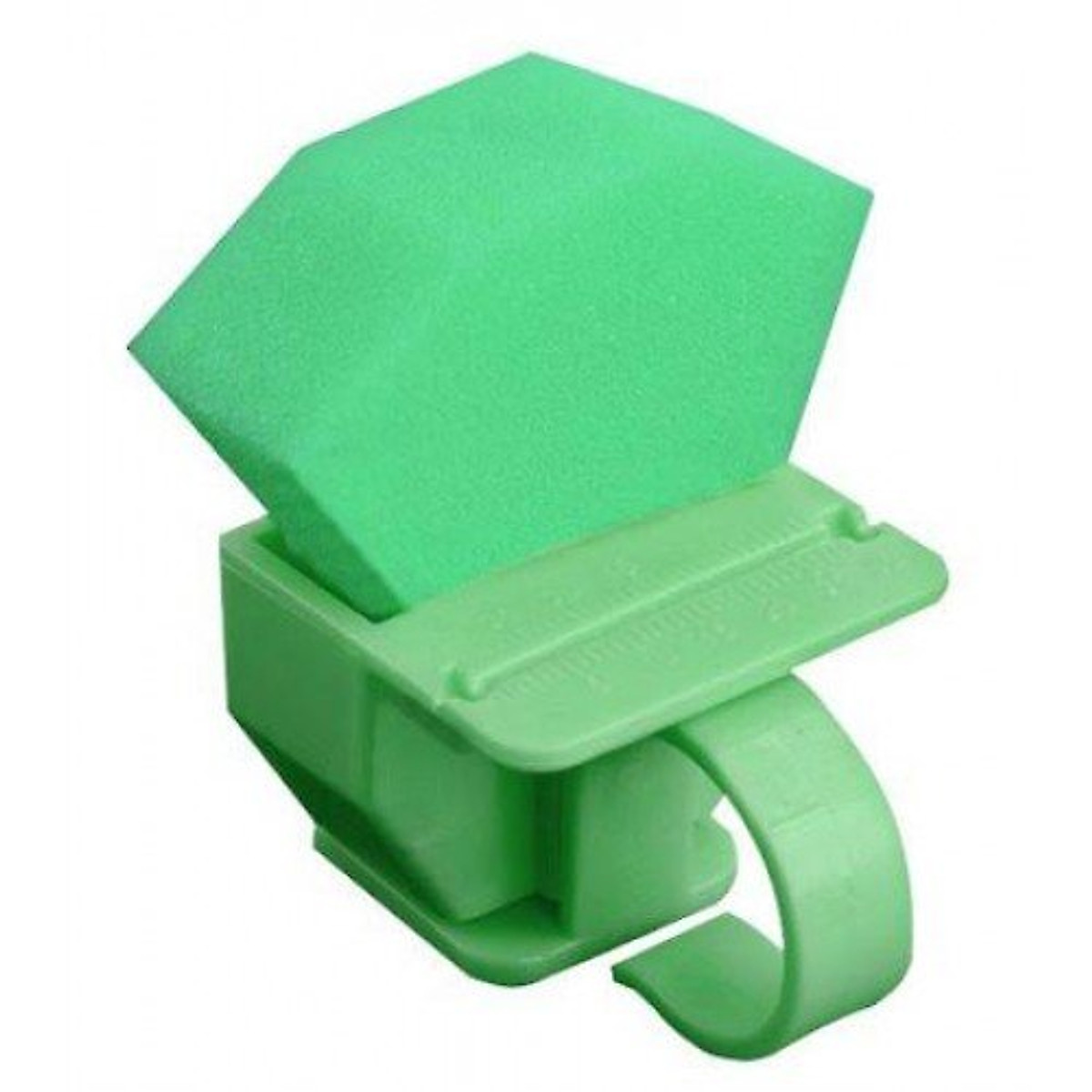 Endo Orthodontics File Finger Ring Stand Holder Organizer Green Color
