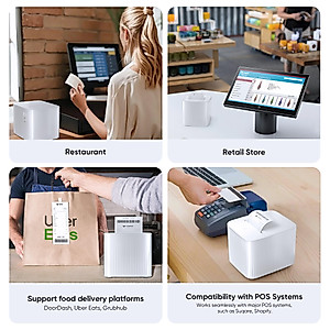 Topwise Thermal USB Receipt Printer, Monochrome, 80mm Print Width, Model PR800