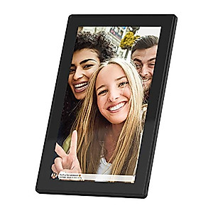 Feelcare 15.6 Inch 16GB WiFi Picture Frame with FHD 1920x1080 IPS Display,Touch Screen,Send Photos or Small Videos from Anywhere in The World, Wall Mountable, Portrait and Landscape(Black)