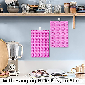 2 Pcs Mini Silicone Molds 106 Cavity Dog Bone Mold 69 Cavity Paw for Chocolate, Fondant, Candy, Biscuits, Cookie, Jelly And Dog Training Commands Concept