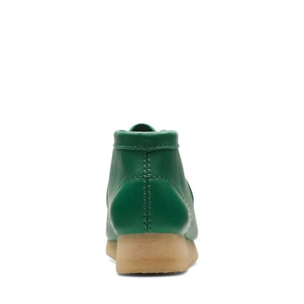 Clarks Women's Wallabee Boot Ankle, Cactus Green Leather, 9