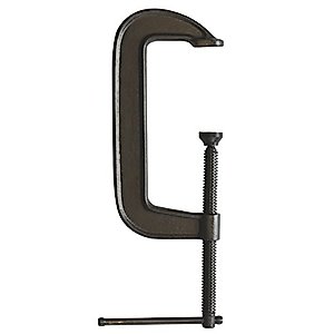 BESSEY 540-5 Ductile Alloy C-Clamp, 5 In. x 2 1/2 In. Throat Depth & 2,250 lb Clamping Force