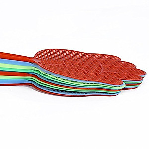 ValueHall Fly Swatter 10 Pack Fly Swatters Multi-Colors Manual Plastic Fly Swatter Set V7022