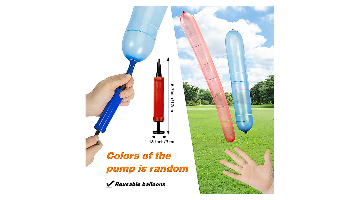 100pcs Colorful Rocket Balloons for Epic Parties