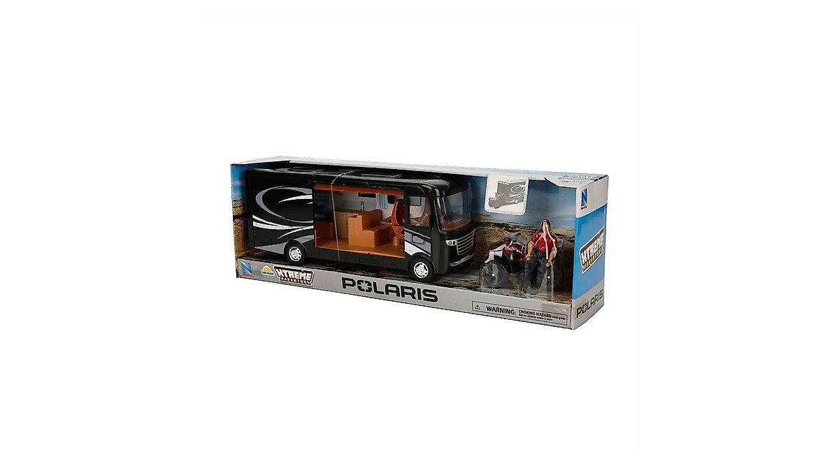 Polaris Scale Model with RV & Figure by New Ray Toys | Hobby Collector