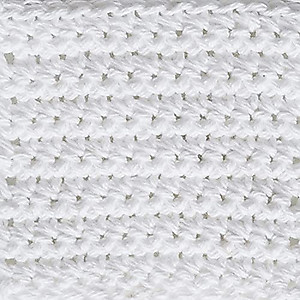 Lily Sugar N Cream Cones White Yarn - 1 Pack of 14oz/400g - Cotton - #4 Medium - 706 Yards - Knitting/Crochet