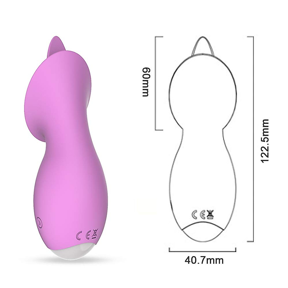 XINSAKAISUJI Personal Portable Rechargeable Mini Quiet Small Vibrators for Women Vibrating Toys Pleasure Personal Massager Women Portable Massager 10 Speeds Vibration Female Woman Gifts