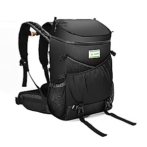 HAPILI Cooler Backpack Insulated Leak Proof 60 Cans Cooler Bag, Large Capacity Lightweight，2 Insulated Comaprtments Thermal Bag Camping Hiking Beach Picnics Fishing for Men and Women