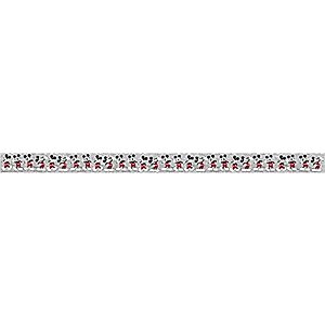 Eureka 845665 Disney Retro Mickey Mouse Poses Decorative Classroom and Bulletin Board Trim for Teachers, 2.25" Wide with 37 Feet Total, Multicolor, 12 Strips