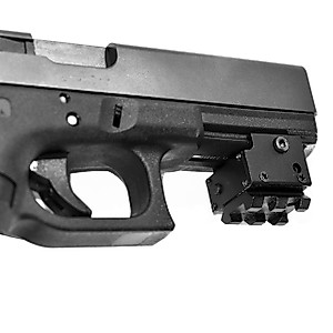 trinity red dot sight for glock gen 3 4 full size compact 17 19 20 21 22 23 31 home defense tactical picatinny weaver Mount adapter base Class IIIa 635nM Less Than 5mW