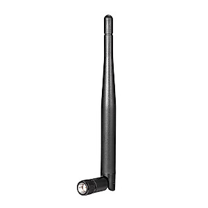 Bingfu Dual Band WiFi Antenna 2.4GHz 5GHz 5.8GHz 3dBi RP-SMA Male Antenna Replacement (2-Pack) for WiFi Router Wireless Network Card USB Adapter Security IP Camera Video Surveillance Monitor