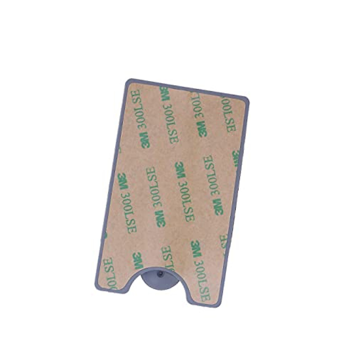 Mikikit Wallet Purse Id Wallet 9 pcs Gray Phone Kickstand On Stick Universal Back with Holder Silicone Cell Wallet Adhesive Tink Fits Smartphones Pocket Credit for Wallet Purse Id Wallet