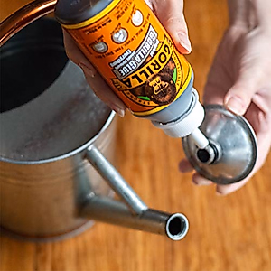 Gorilla Original Gorilla Glue, Waterproof Polyurethane Glue, 18 Ounce Bottle, Brown, (Pack of 1)