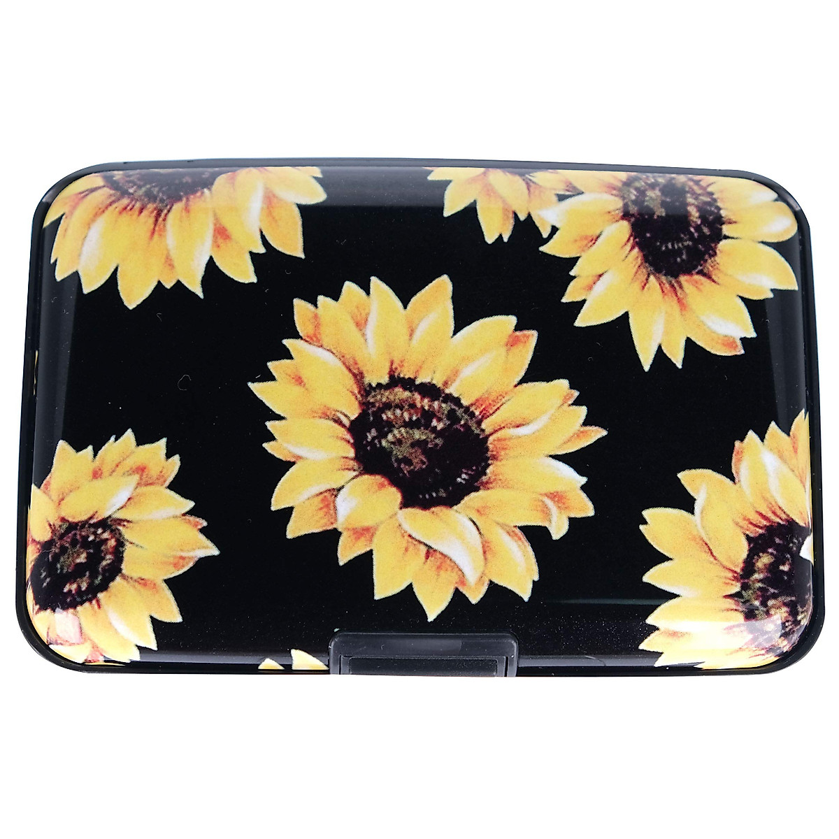 TieNew Credit Card Holder Small Credit Card Wallet Slim RFID Metal Card Holder Wallet Business Card Case ID Case for Women Men