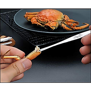 10 pcs Seafood Forks,Crab Forks,Lobster Forks, Fruits Forks 6.49 inches