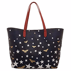 Wonder Woman Red White and Blue Oversized Bag