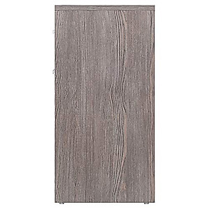 Winsome Wood Molina Accent Table, Ash Gray 15.75 in x 11.75 in x 23.62 in