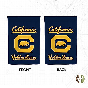 University of California Berkeley Garden Flag Golden Bears Cal UC Banner 100% Polyester (Design H)