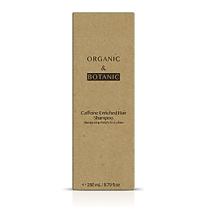 Organic & Botanic Caffeine Enriched Shampoo 8.79 Fl Oz/250ml
