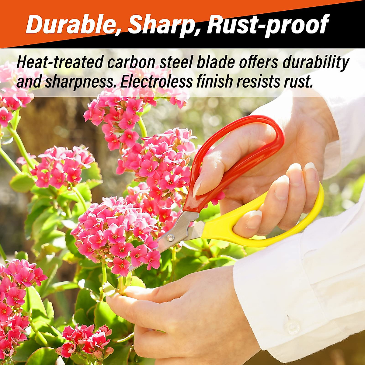 GOUGIRI Japanese Trimming Scissors 6” Electroless Plated Garden Shears Gardening Tools