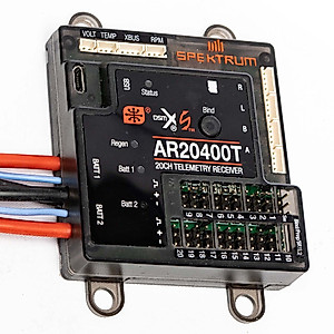 Spektrum iX20SE Transmitter Combo w/ AR20400T PowerSafe RX SPMR20110C Radios 10+ Channel Aircraft 2.4