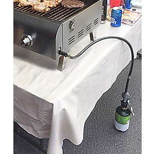 YOUHO 1lb Propane Tank Adapter for Disposable Throwaway Cylinder, 1lb to 20lb Adapter Designed for 20 or 30 Pound LP Gas Bottle or BBQ Grill Propane Tree