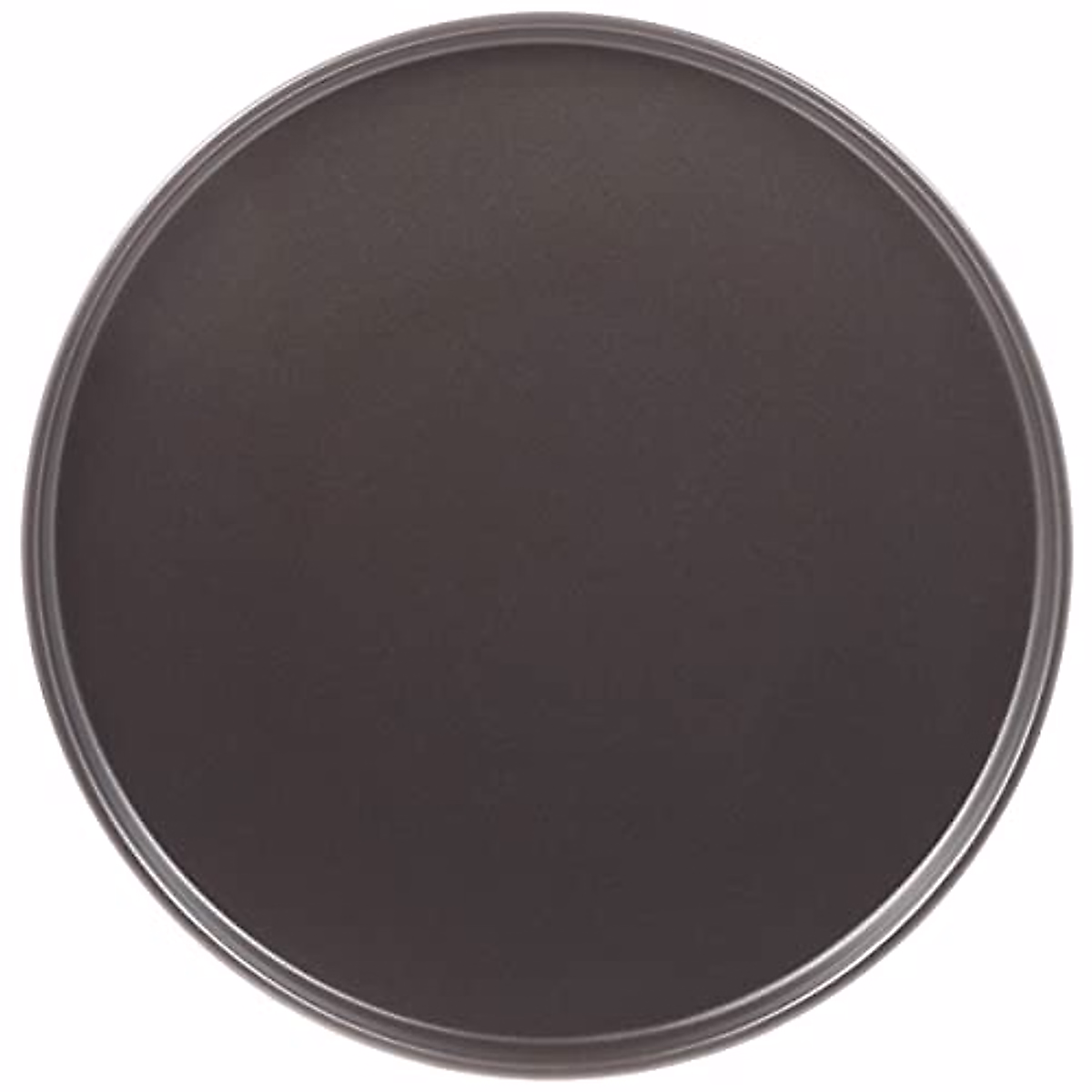 Stone Lain Stoneware Round Dinner Plates Set, 4-Piece, Black Matte
