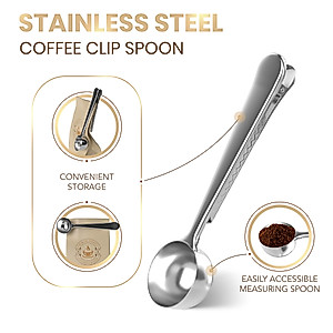 Cafe Du Chateau French Press & Espresso Maker - Elevate Your Coffee Experience with 4-Level Filtration, BPA-Free Glass, and Transparent Lid Brilliance - Perfect Coffee & Tea & Espresso