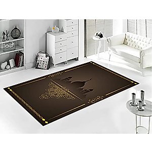 Muslim Prayer Mat, Muslim Prayer Rug, Turkish Prayer Rug, Prayer Mat Personalise, Custom Prayer Rug, Islam Rug Wall,Muslim Carpet,Prayer Mat (26x47 inc - 66x120 cm)