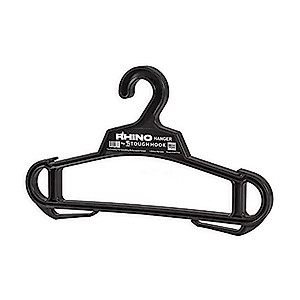 Rhino Hanger | The Everyday for Everything Hanger |USA Made | 200 lb Load Capacity | Premium Military Grade X-Large Heavy Duty Standard Hanger | Unbreakable Multipurpose | Suit Hangers