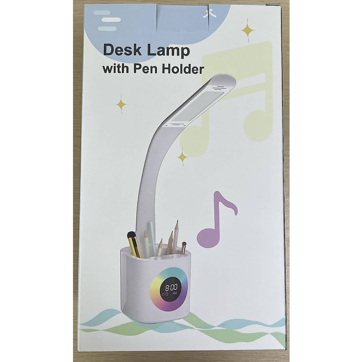 Desk Lamps for Home Office, Architect Desk Lamp with Clamp, LED Desktop Lamp Dimmable, Bright Office Lighting, 9W Modern Desk Lamp for Monitor (Black)