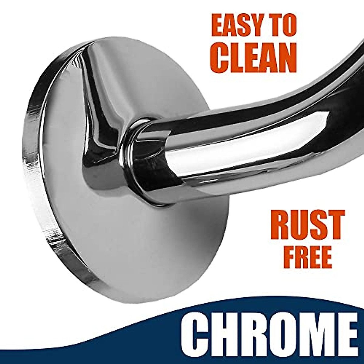 Shower Head Extension Arm with Flange,"S" Shaped Shower Head Riser Extension Arm, 10 inch Chrome Shower Pipe Extension