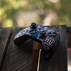 Skinit Decal Gaming Skin Compatible with Xbox One Elite Controller - Officially Licensed NFL New York Giants Blast Design
