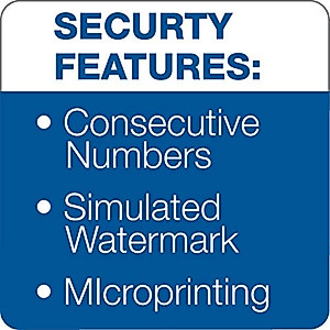 Adams Gift Certificates, Laser/Inkjet Compatible, 3-Up, 30 per Pack with Envelopes (GFTLZ),White