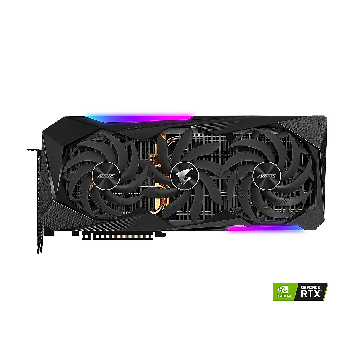 GIGABYTE AORUS GeForce RTX 3070 Ti Master 8G Graphics Card, MAX-Covered Cooling, 8GB 256-bit GDDR6X, GV-N307TAORUS M-8GD Video Card