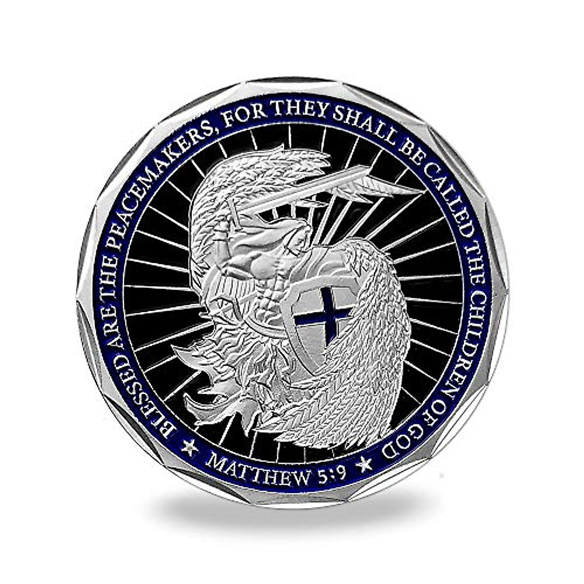 Police Challenge Coin Police Officers St Michael Prayer Coin
