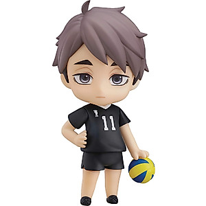 Orange Rouge Haikyu!! to The Top: Osamu Miya Nendoroid Action Figure, Multicolor