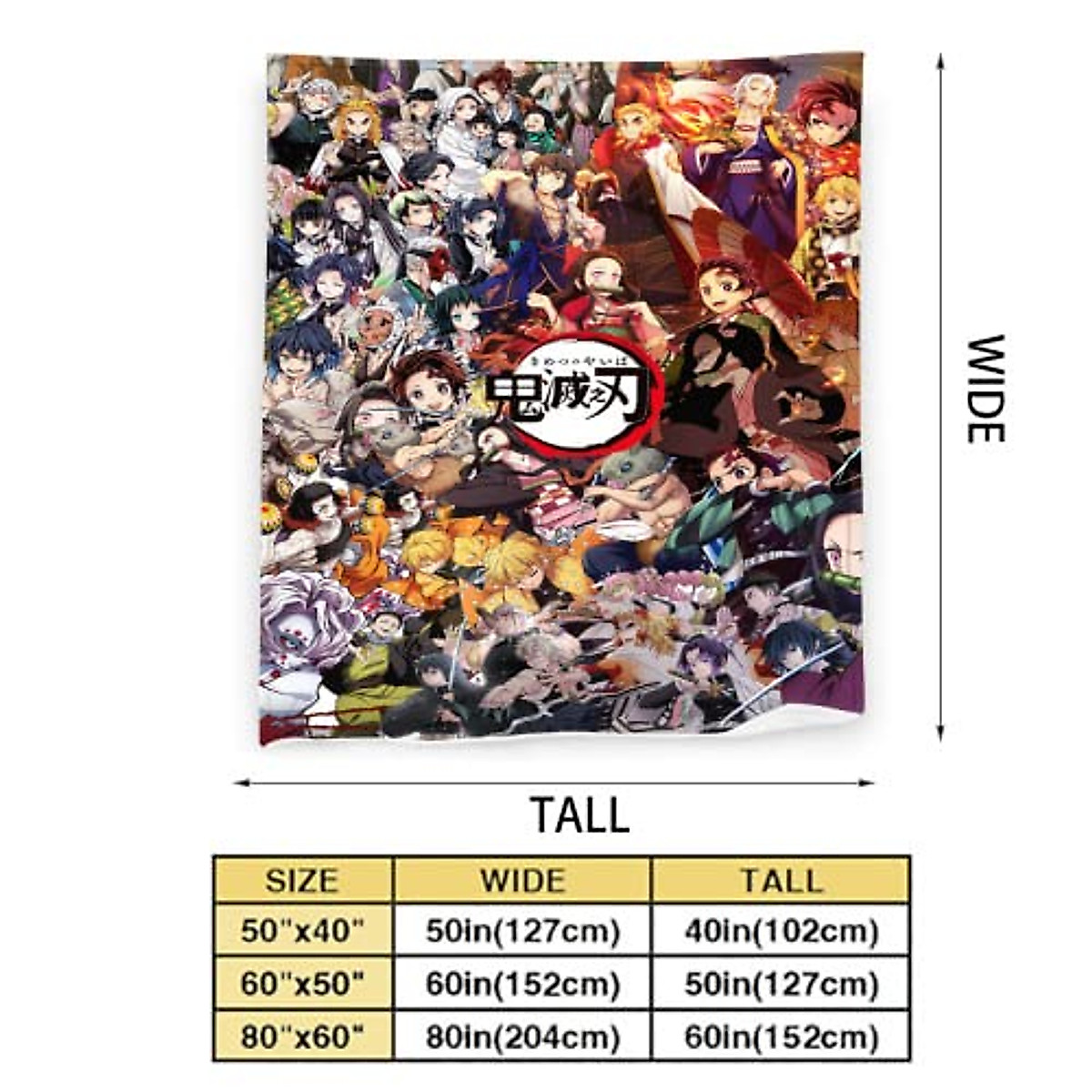 Classic Japan Anime Characters Blankets Flannel Fleece Warm Soft Throw Blanket for Couch Sofa Bed Living Room All Season Decor Gift